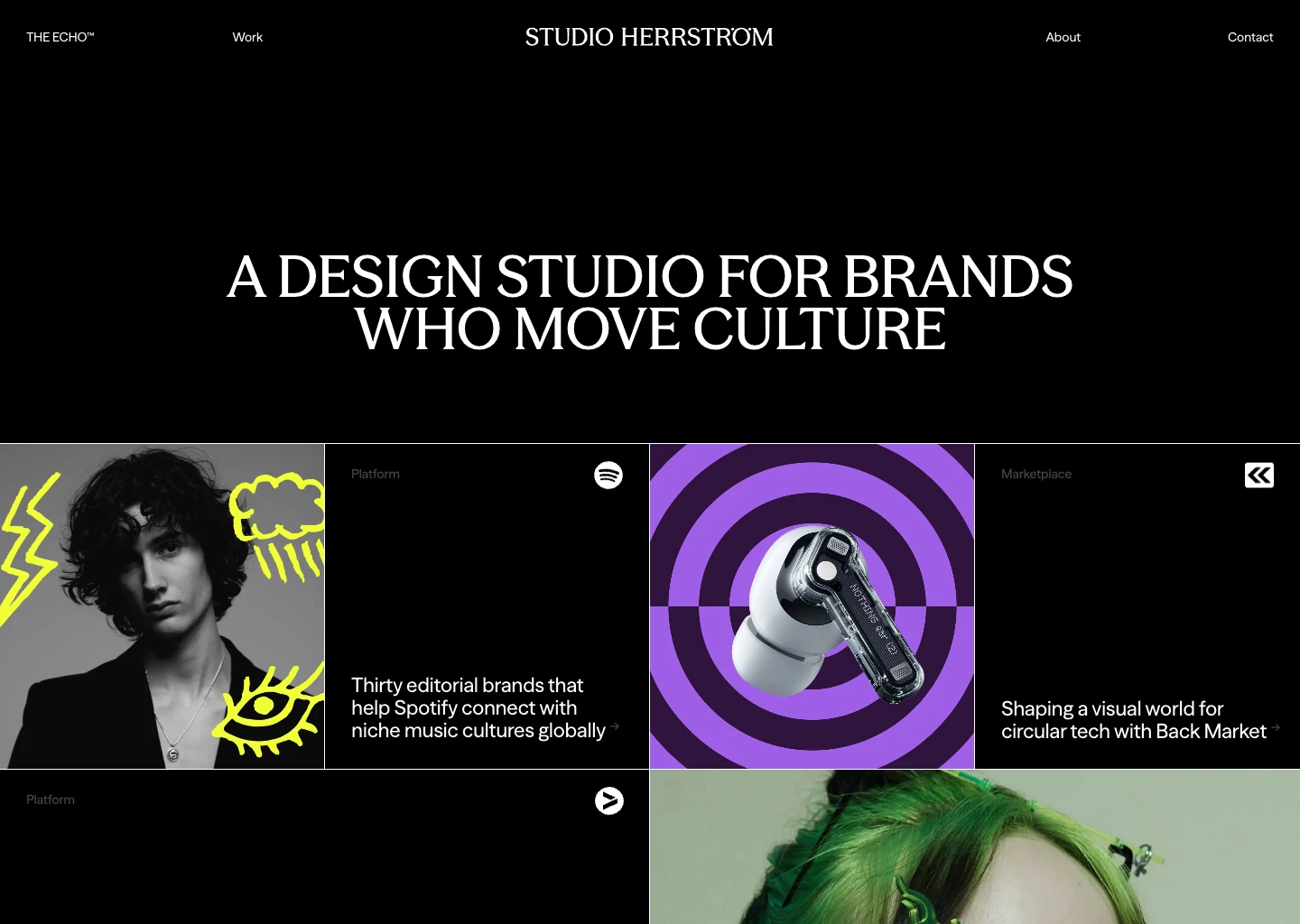 STUDIO HERRSTRÖM Website Examples For Your Inspiration - landing.love