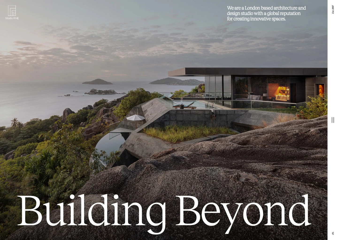 Studio RHE Website Examples For Your Inspiration - landing.love