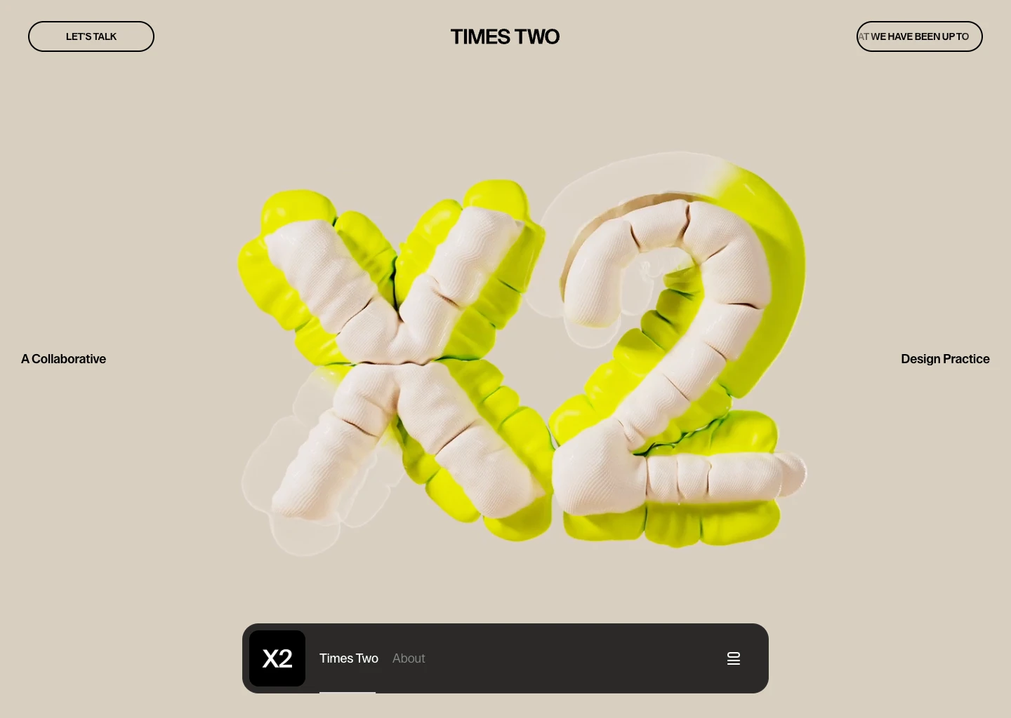 TIMES TWO Website Examples For Your Inspiration - landing.love
