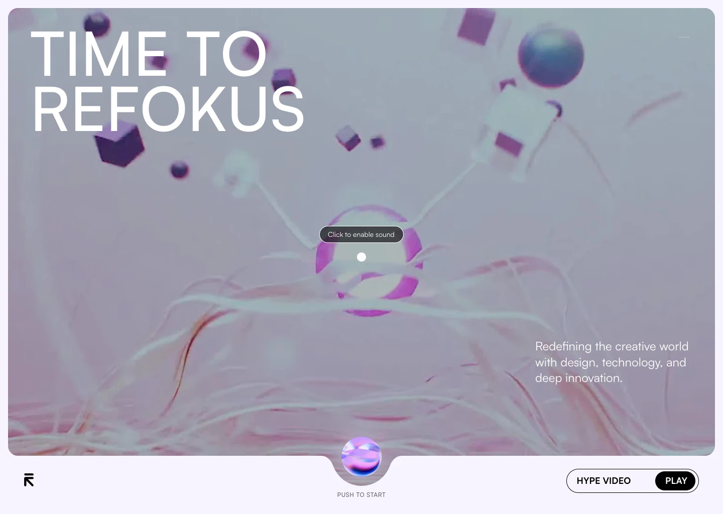 Time to Refokus Website Examples For Your Inspiration - landing.love