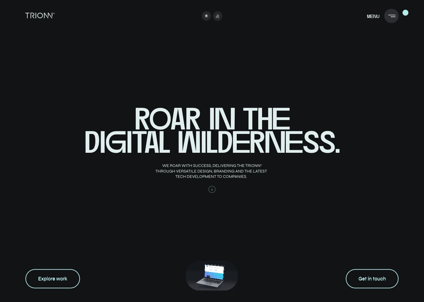 TRIONN Website Examples For Your Inspiration - landing.love