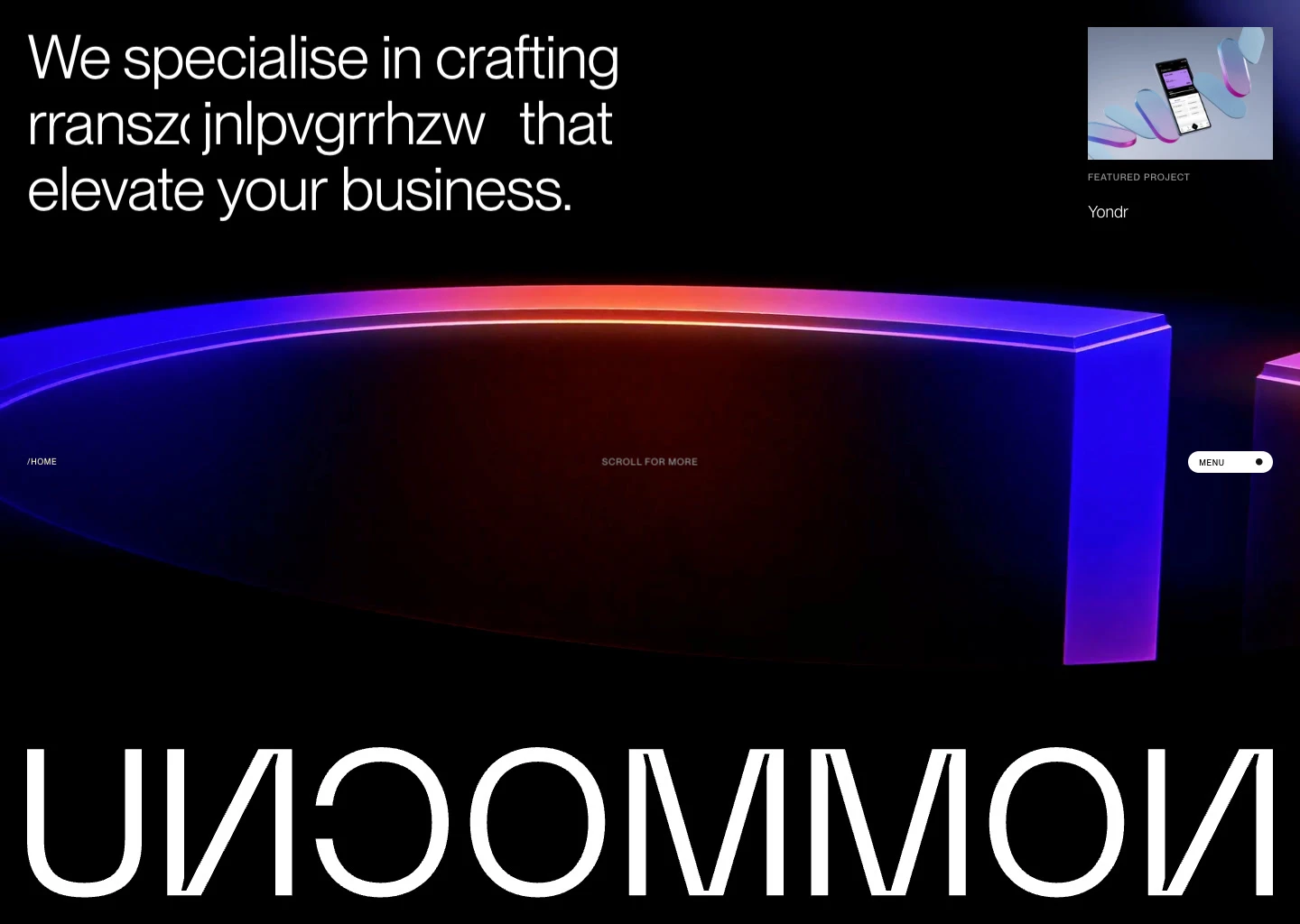 Uncommon Website Examples For Your Inspiration - landing.love