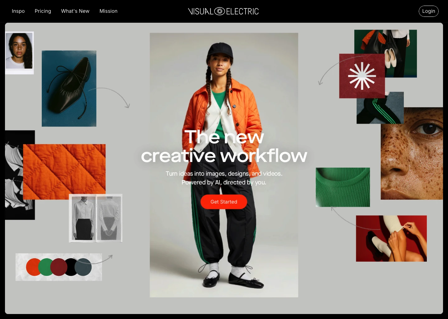 Visual Electric - landing.love