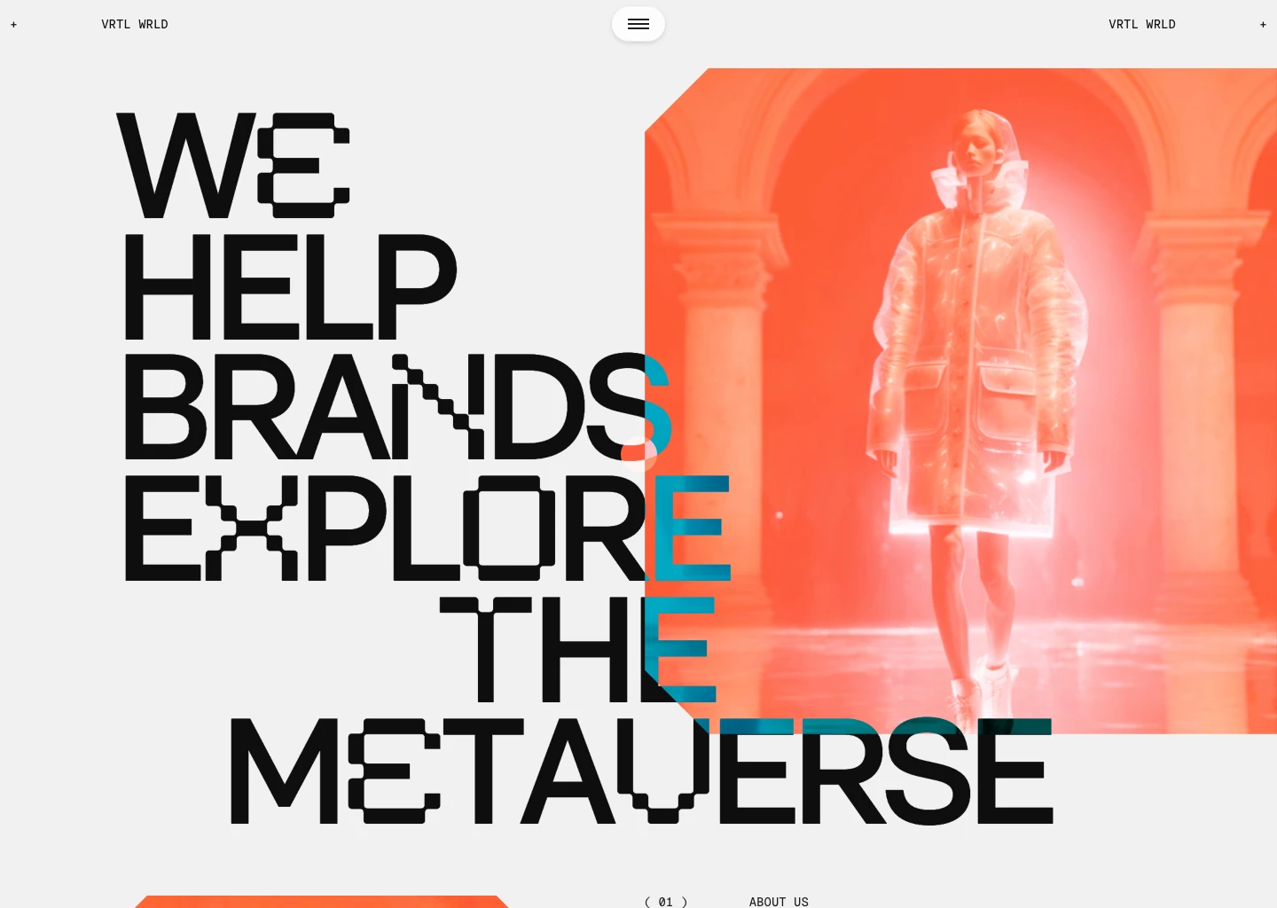 VRTL WRLD Website Examples For Your Inspiration - landing.love