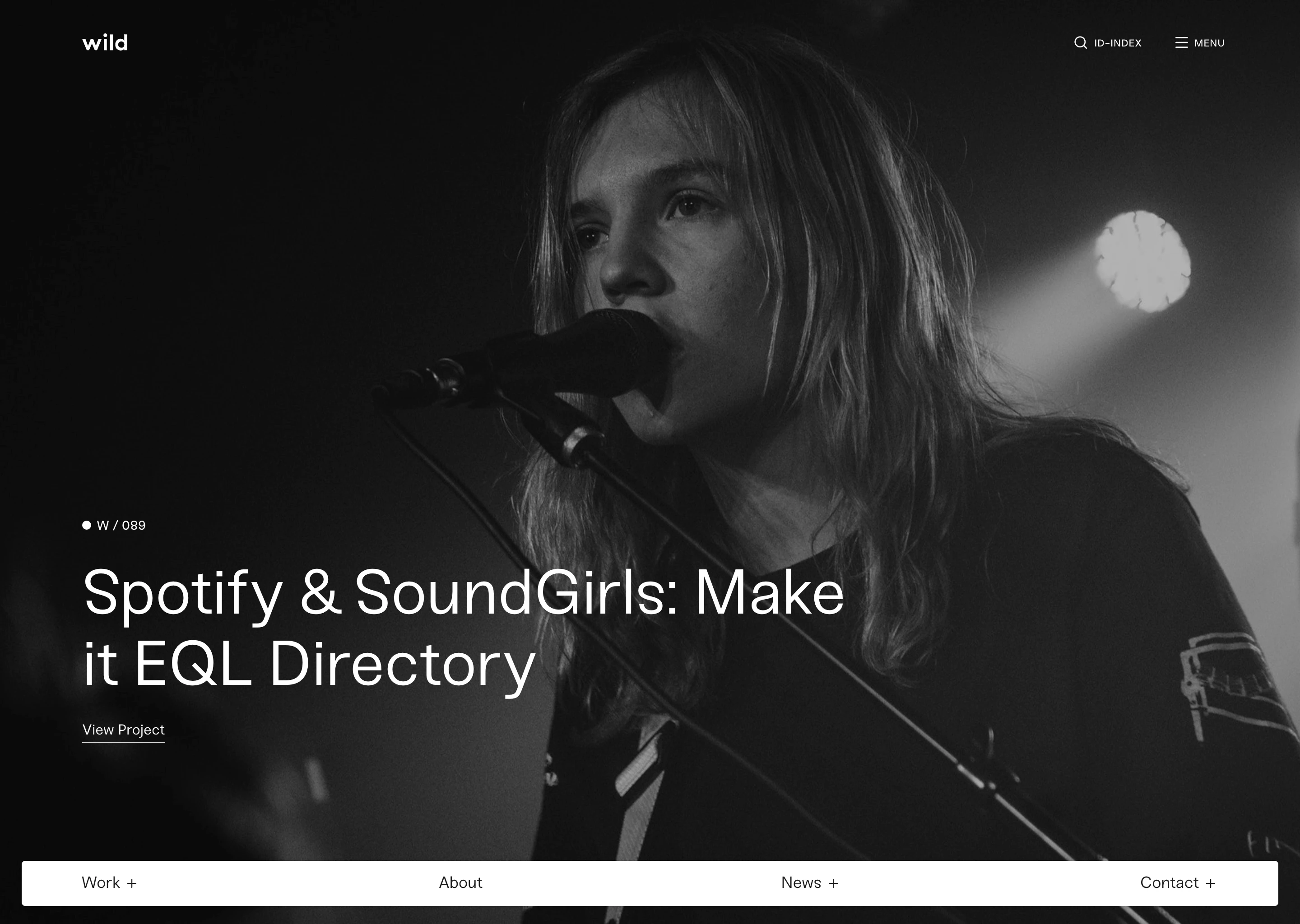 wild. Website Examples For Your Inspiration - landing.love