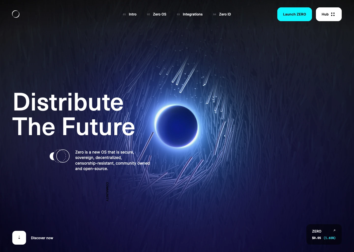 Zero Tech Website Examples For Your Inspiration - landing.love